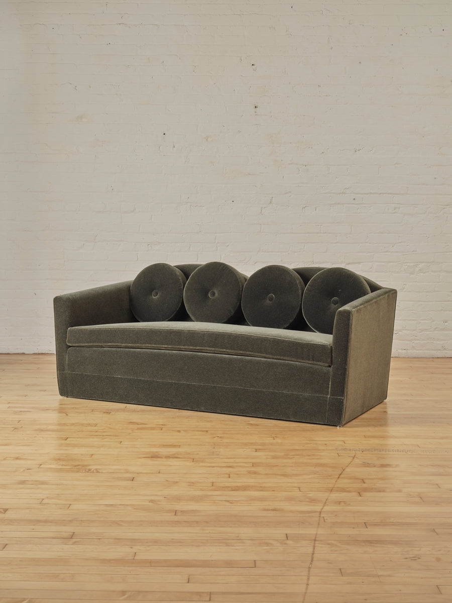 SCALLOPED BACK LOVESEAT BY THE SOMERSET HOUSE – Somerset House