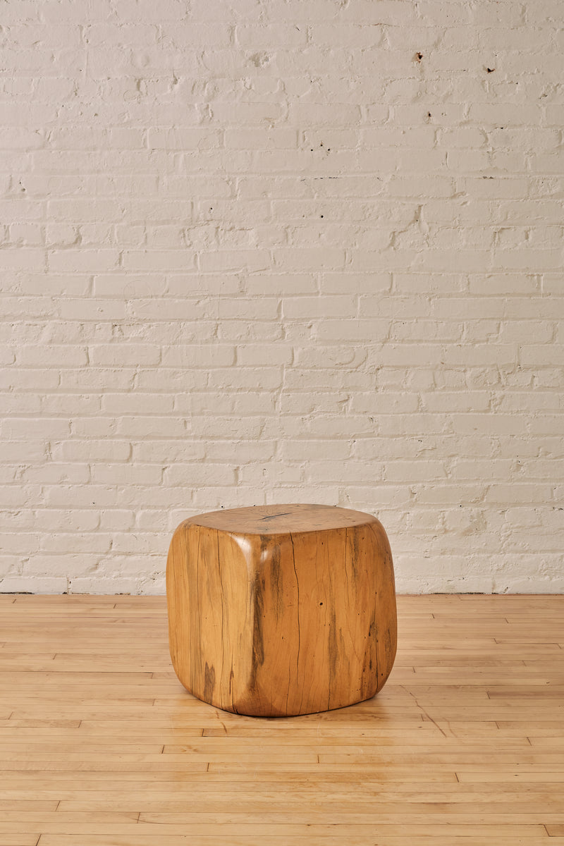 CUBED SOLID WOOD SIDE TABLES/PEDESTALS – Somerset House