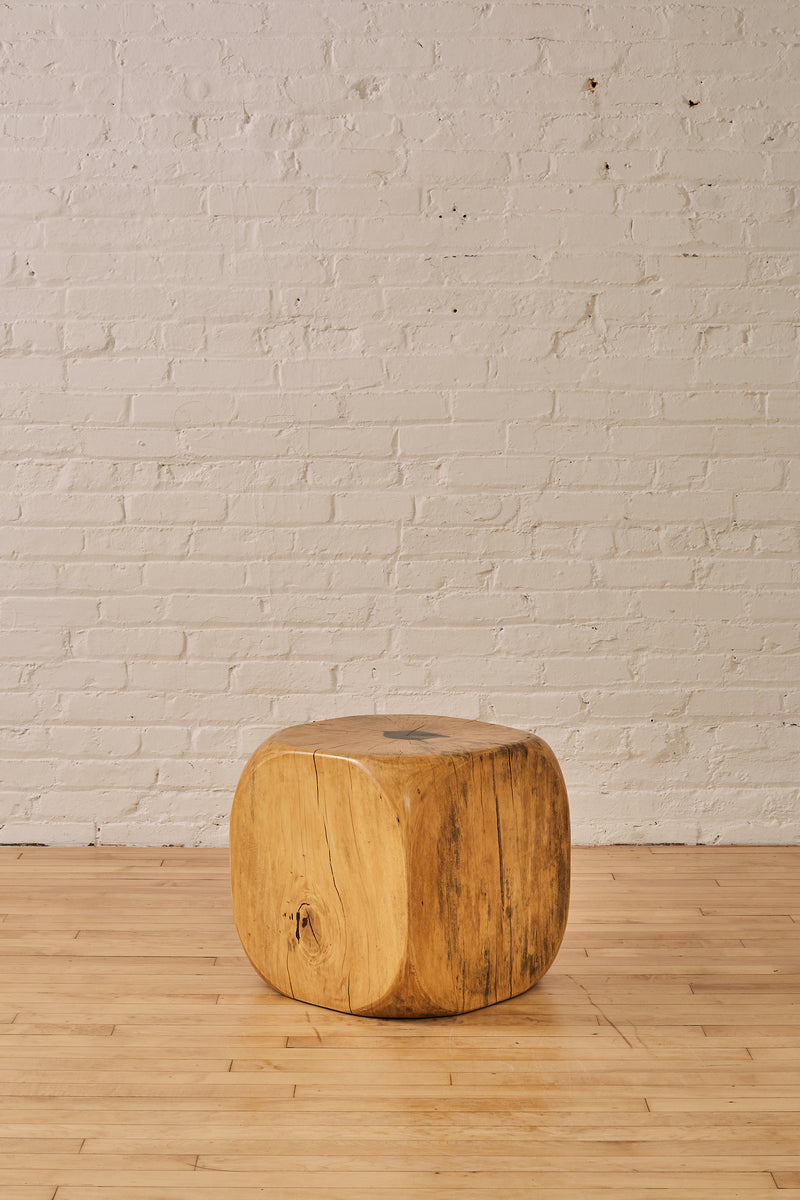 CUBED SOLID WOOD SIDE TABLES/PEDESTALS – Somerset House