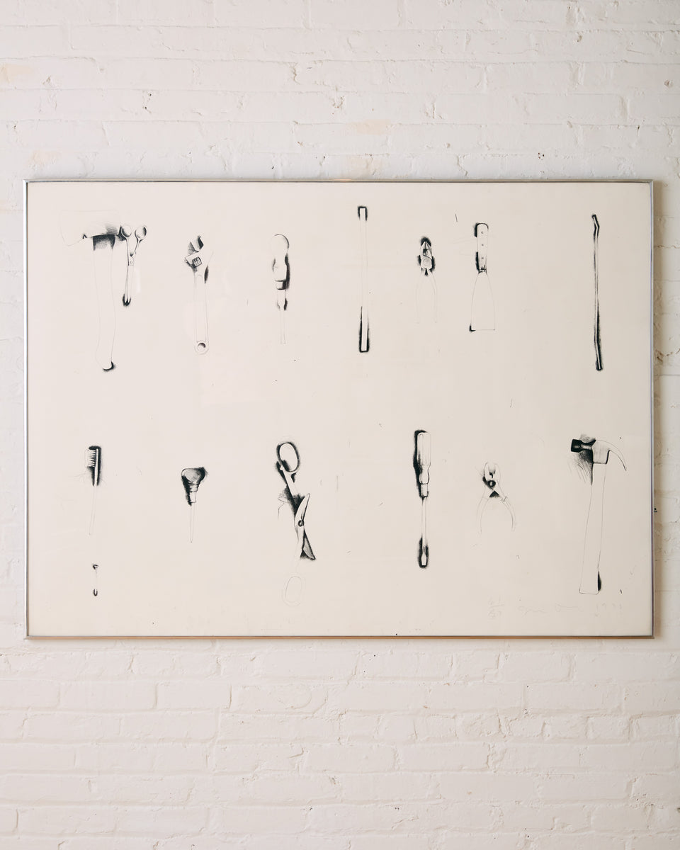 'TOOLS' LITHOGRAPH BY JIM DINE CIRCA 1970 – Somerset House