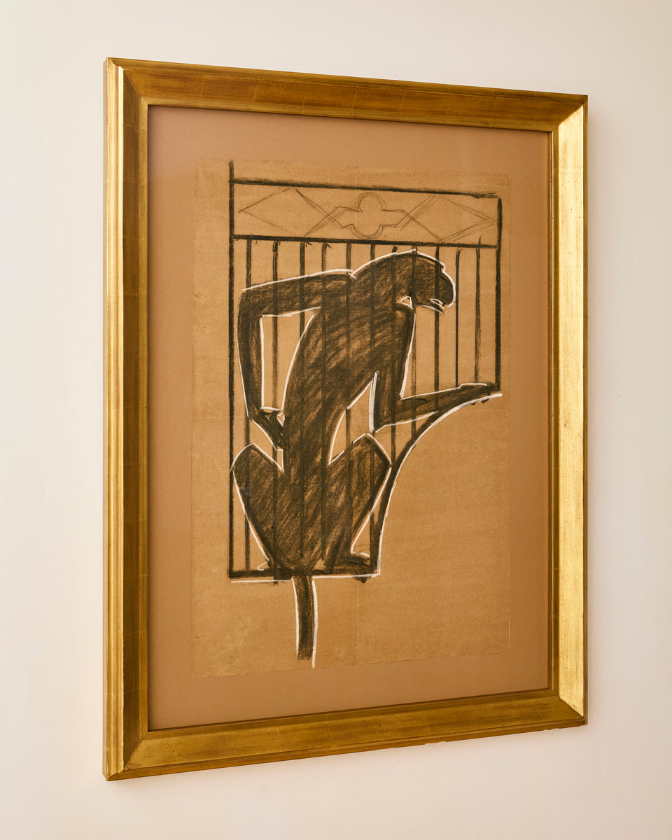 CHARCOAL AND PASTEL ON PAPER BY WILHELM HUNT DIEDERICH – Somerset House