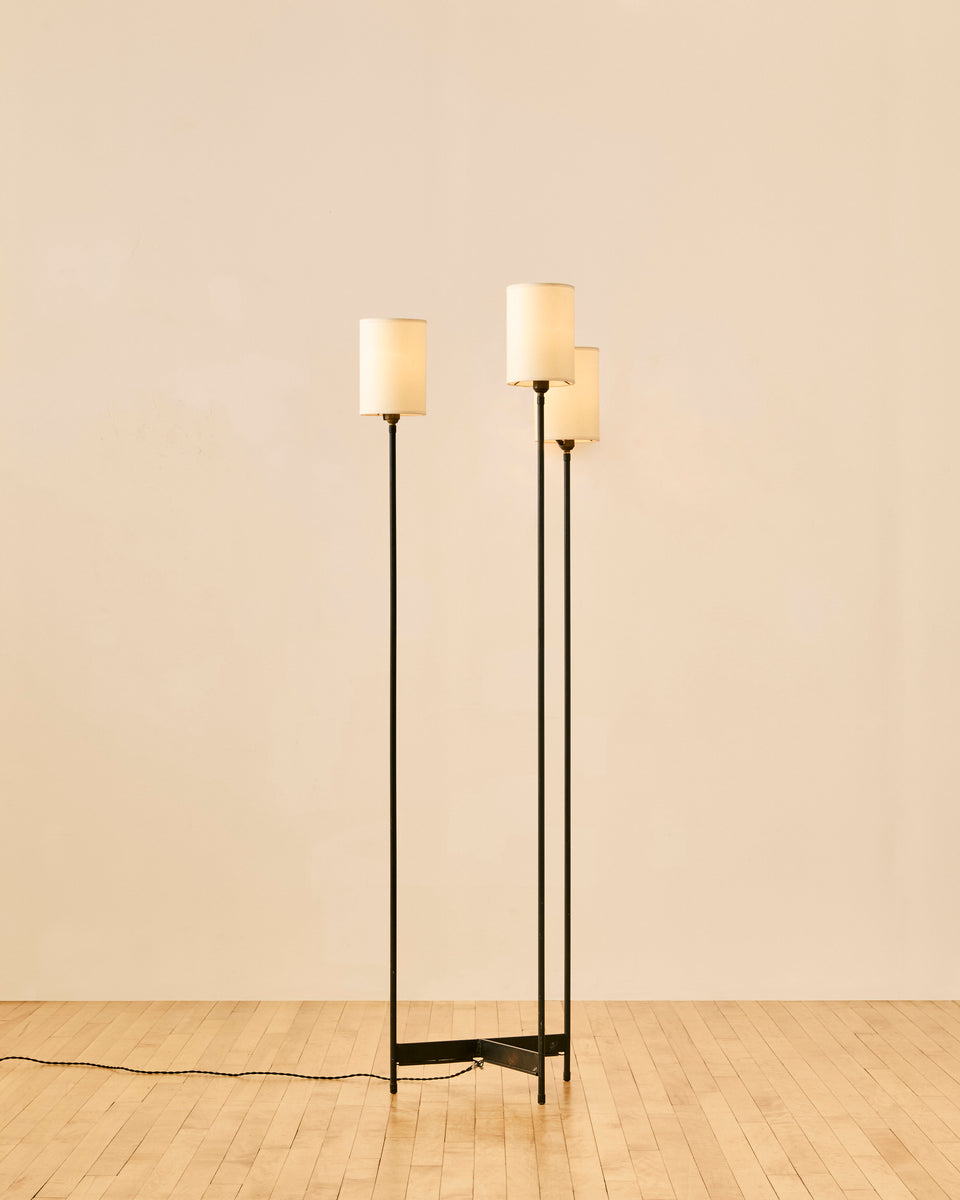 FRENCH IRON TRI NECK FLOOR LAMP C. 1960'S – Somerset House