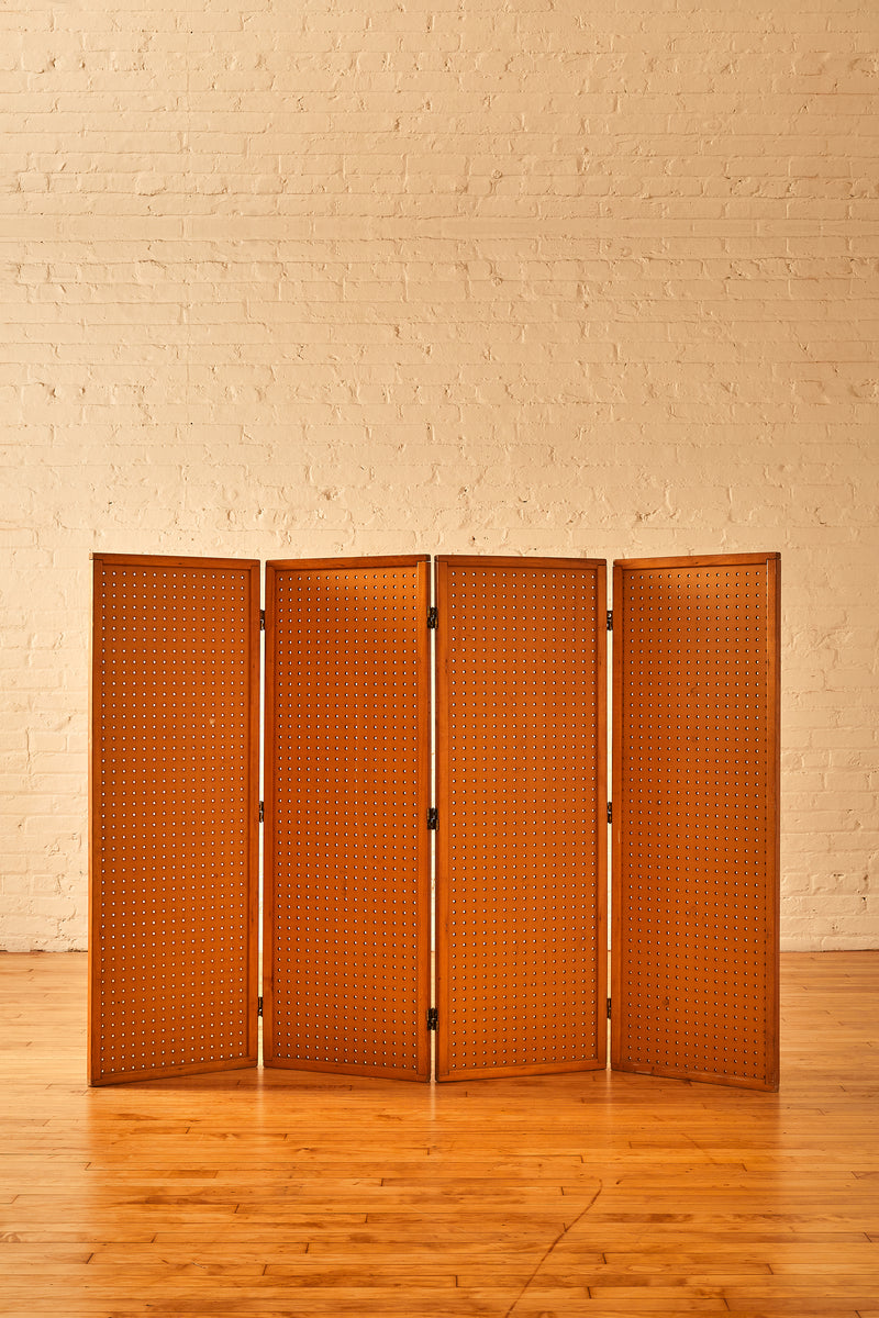 Perforated Wood Low Room Divider – Somerset House