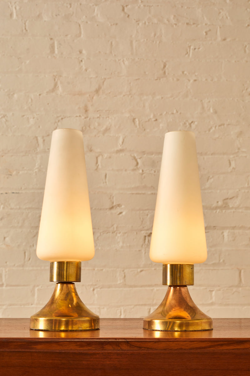 Pair of Italian Modern Fluted Table Lamps – Somerset House
